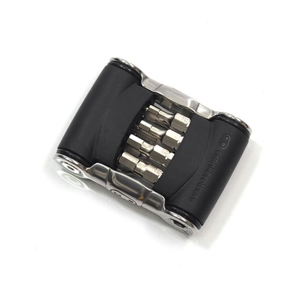 ブランド : Crank Brothers クランクブラザーズ商品名 : b8 Tool ツールカラー : Black/Silver ブラック/シルバーカテゴリー：自転車マルチツール、Bicycle Multi Tool重量 : 135g素...