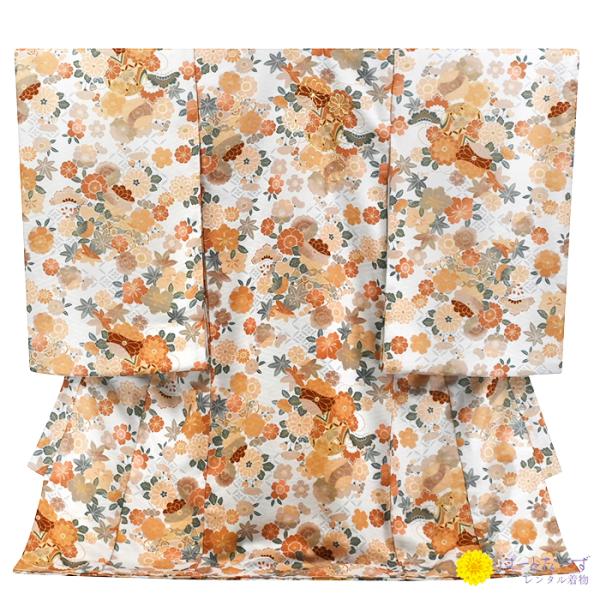 【商品番号】4ALM191【レンタル期間】最大3泊4日（ご利用日の翌日中にご返送手続きをお願いします。）【セット内容】着物、長襦袢、よだれかけ、帽子、お守り【きもの素材】化繊【備考】※レンタル用の商品です。販売用ではありません。※ご予約状況...
