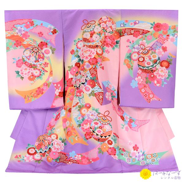 【商品番号】4AM0060【レンタル期間】最大3泊4日（ご利用日の翌日中にご返送手続きをお願いします。）【セット内容】着物、長襦袢、よだれかけ、帽子、お守り【きもの素材】化繊【ブランド】花うさぎ【備考】※レンタル用の商品です。販売用ではあり...