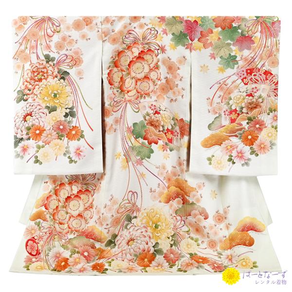 【商品番号】4AM0149【レンタル期間】最大3泊4日（ご利用日の翌日中にご返送手続きをお願いします。）【セット内容】着物、長襦袢、よだれかけ、帽子、お守り【きもの素材】化繊【ブランド】華徒然【備考】※レンタル用の商品です。販売用ではありま...