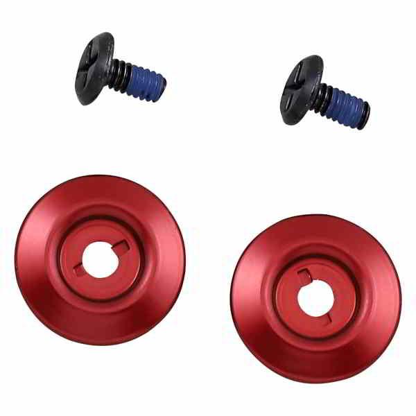 ビルトウェル 0034-150-64  ドラッグスペシャリティーズ 0133-1341 01331341 Gen 2 Helmet Hardware Kit Gen 2 Hardware Kit - Black Screw - Red Ba...