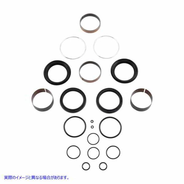 ピボットワークス PWFFK-H01-001  ドラッグスペシャリティーズ 0407-0001 04070001 Fork Seal/Dust Seal Kit Fork Seal/Bushing Kit  PIVOT WORKS