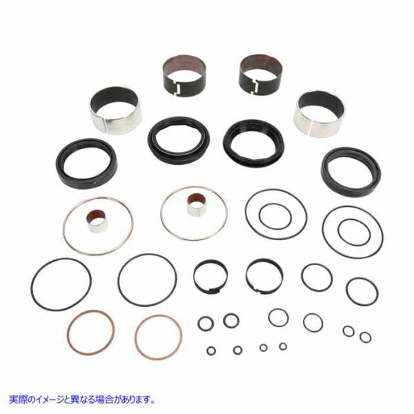 ピボットワークス PWFFK-T01-531  ドラッグスペシャリティーズ 0407-0009 04070009 Fork Seal/Dust Seal Kit Fork Seal/Bushing Kit  PIVOT WORKS