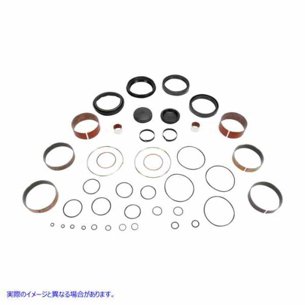 ピボットワークス PWFFK-T04-531  ドラッグスペシャリティーズ 0407-0012 04070012 Fork Seal/Dust Seal Kit Fork Seal/Bushing Kit  PIVOT WORKS