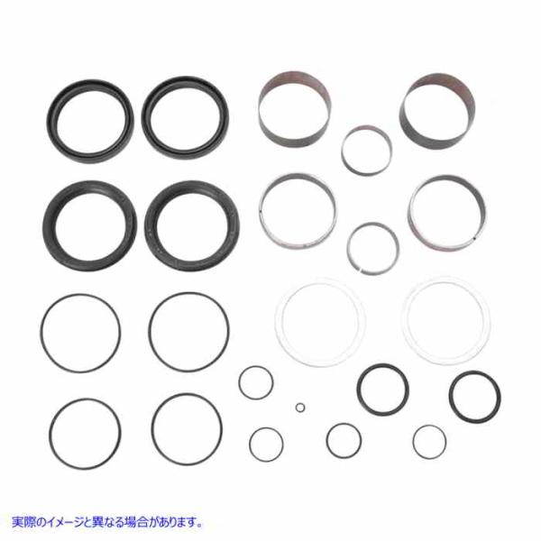 ピボットワークス PWFFK-S07-001  ドラッグスペシャリティーズ 0407-0019 04070019 Fork Seal/Dust Seal Kit Fork Seal/Bushing Kit  PIVOT WORKS