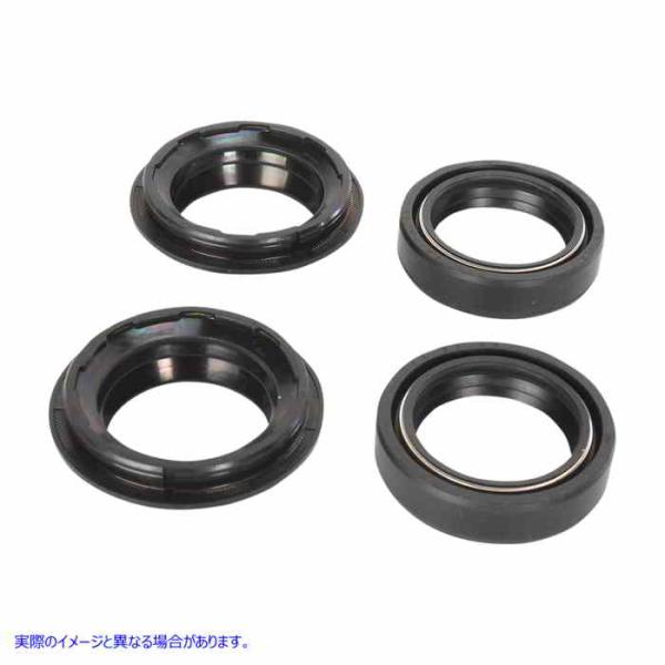 ピボットワークス PWFSK-Z035 04070385 0407-0385 フォークシールキット - 内径33 mm x 外径46 mm フォークシールキット - 内径33mm x 外径46mm Fork Seal Kit Fork Se...