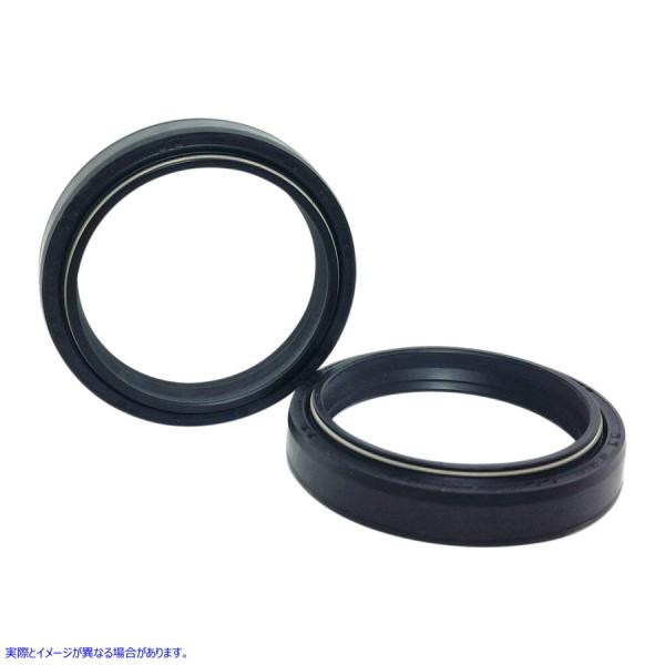 ケーアンドエス・テクノロジーズ 16-1050Y  ドラッグスペシャリティーズ 0407-0577 04070577 Fork Seals ― 46.00 mm, Off-Road Fork Seals - 46 mm x 58 mm x ...