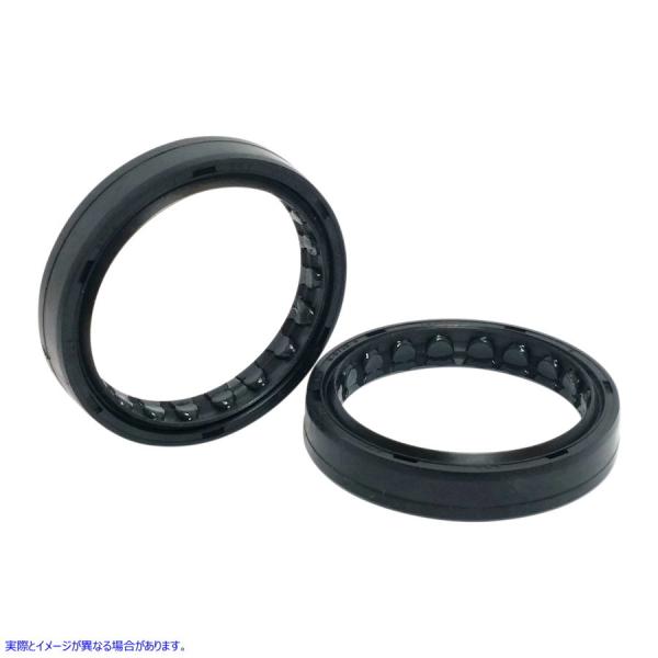 ケーアンドエス・テクノロジーズ 16-1058K  ドラッグスペシャリティーズ 0407-0585 04070585 Fork Seals ― 43.00 mm, Street/Off-Road Fork Seals - 43 mm x 5...