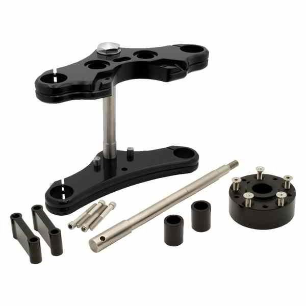 アキュトロニクス TWD39-EHLBK  ドラッグスペシャリティーズ 0408-0466 04080466 Wide Glide Triple Tree Conversion Kit Triple Tree Conversion Kit ...