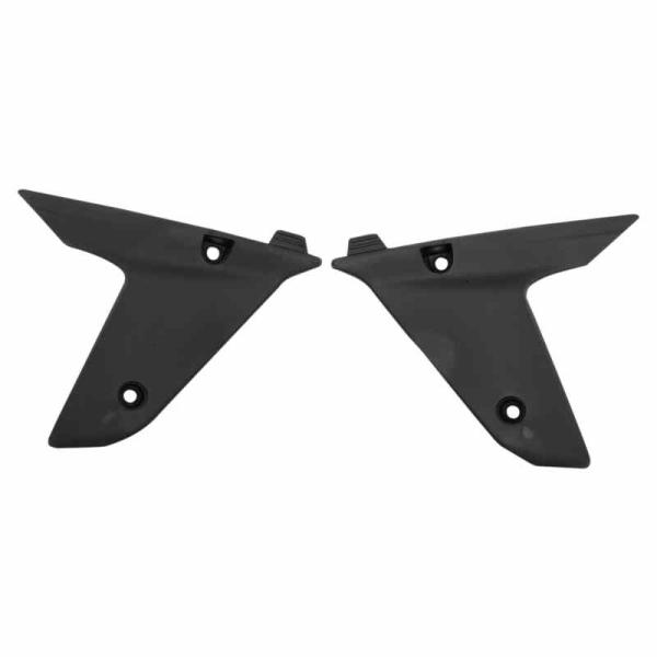 ユーフォー HU03325-001  ドラッグスペシャリティーズ 0520-0691 05200691 Replacement Radiator Shrouds Radiator Cover - Black - Lower  UFO