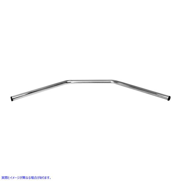 エムゴ 07-92435  ドラッグスペシャリティーズ 0601-3301 06013301 1" Handlebar ― Drag/Wide Chrome Drag Handlebar w/ Dimples  EMGO