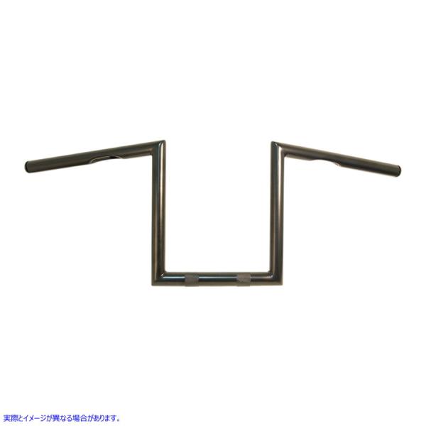 エムゴ 07-93430B  ドラッグスペシャリティーズ 0601-3315 06013315 1" Handlebar ― Z-Bar Black Z-Bar Handlebar ACT Z-BARS; 7"CW, 4"PB EMGO