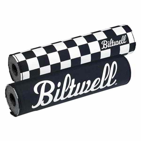 ビルトウェル 6901-650 06014099 0601-4099  クロスバーパッド - チェッカー PAD CROSSBAR BW CHECKR Reversible Moto Handlebar Pad Crossbar Pad -...