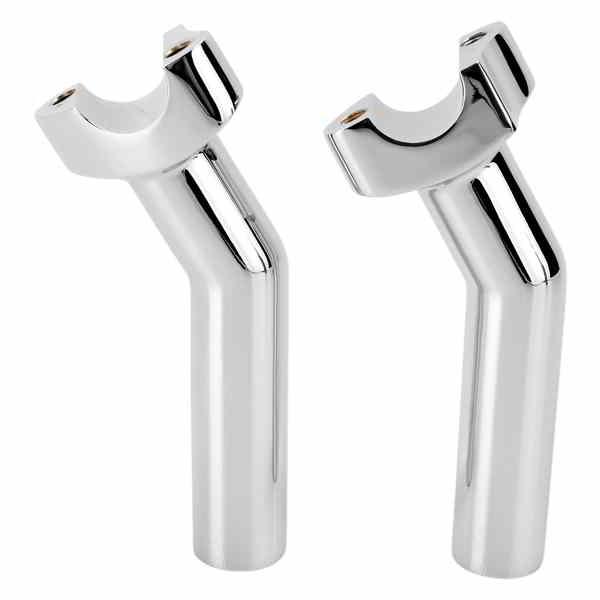 ドラッグスペシャリティーズ 0602-0410  ドラッグスペシャリティーズ 0602-0410 06020410 Forged Aluminum Handlebar Riser Risers - Pullback - 5-1/2" - C...