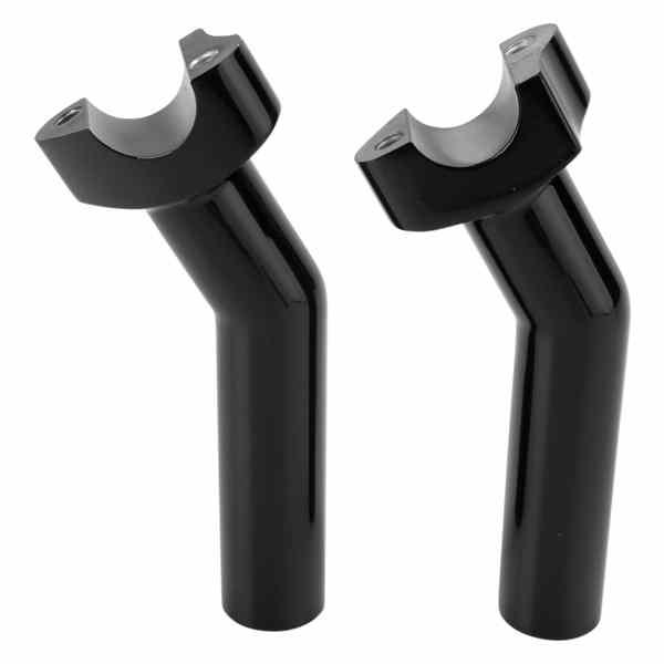 ドラッグスペシャリティーズ 0602-0415  ドラッグスペシャリティーズ 0602-0415 06020415 Forged Aluminum Handlebar Riser Risers - Pullback - 5-1/2" - B...