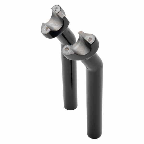 ドラッグスペシャリティーズ 0602-0417  ドラッグスペシャリティーズ 0602-0417 06020417 Forged Aluminum Handlebar Riser Risers - Pullback - 8-1/2" - B...