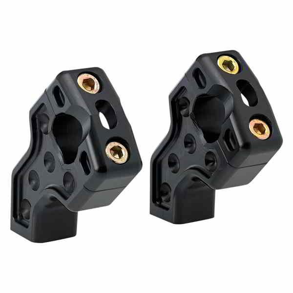 ジョーカーマシーン 03-866B 06020721 0602-0721  プルバックハンドルバーライザー - ブラック RISERS PULLBACK BLACK Pullback Handlebar Risers Pullback Ha...