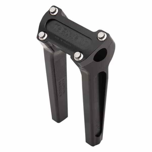 スラッシン サプライ TSC-8000-1  ドラッグスペシャリティーズ 0602-1048 06021048 Handlebar Risers Handlebar Risers - Straight - 8" - Black  THRAS...