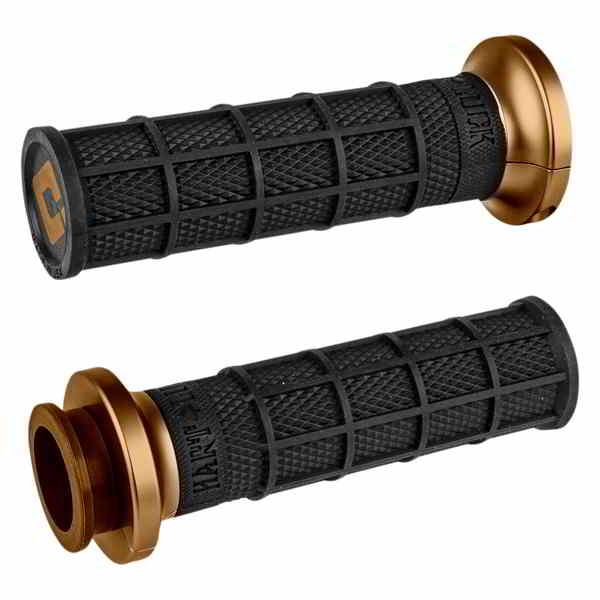 オーディーアイ V31ITW-BZ-Z  ドラッグスペシャリティーズ 0630-2699 06302699 Hart-Luck Signature V-Twin Lock-On? Grips for Indian Hart-Luck Sig...