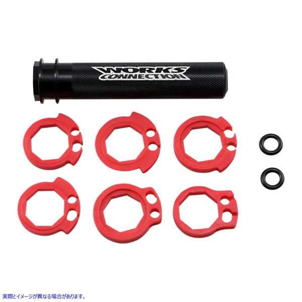 ワークスコネクション 22-500 06320828 0632-0828 エリートスロットルチューブ THROTTLE TUBE ELITE Elite Throttle Tube