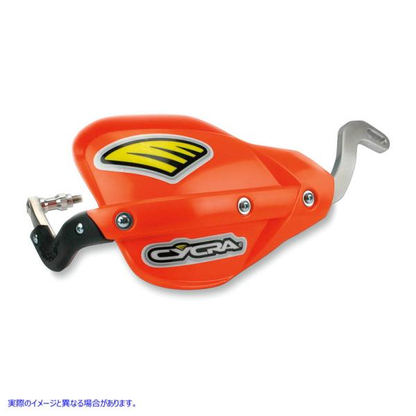 サイクラ 1CYC-7700-22  ドラッグスペシャリティーズ 0635-0880 06350880 Probend? Flexx Bar Racer Pack Handguards - Probend? Flexx - Orange  ...