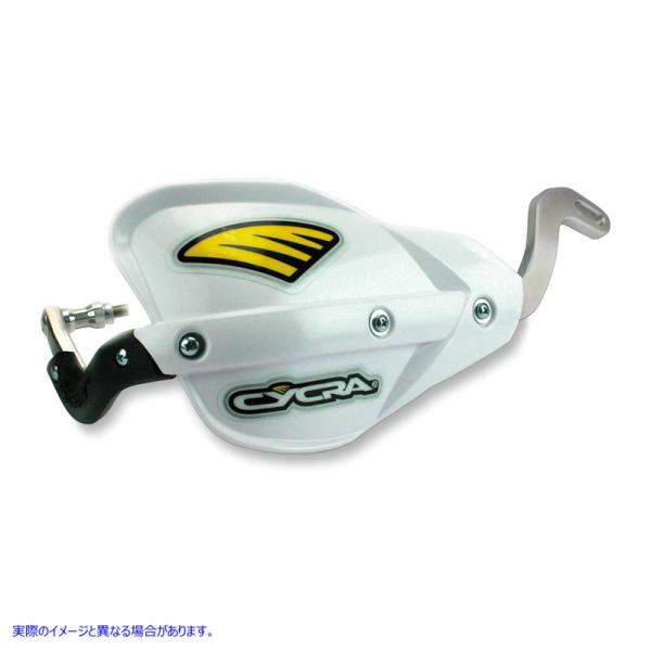 サイクラ 1CYC-7700-42  ドラッグスペシャリティーズ 0635-0882 06350882 Probend? Flexx Bar Racer Pack Handguards - Probend? Flexx - White  C...