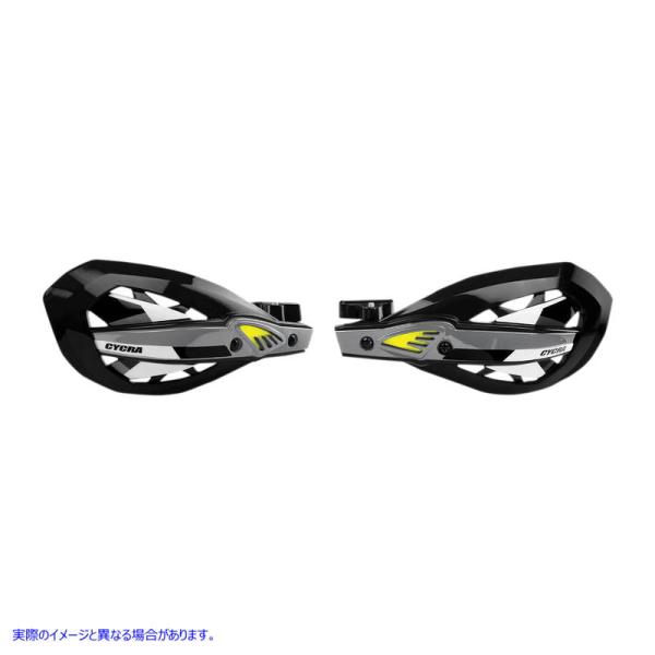 サイクラ 1CYC-0330-12  ドラッグスペシャリティーズ 0635-1544 06351544 Eclipse Handshields Handshields - Eclipse - KTM - Black  CYCRA
