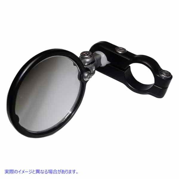 シーアールジー BSLS-100  ドラッグスペシャリティーズ 0640-1336 06401336 Blindsight LS Bar-End Mirror Blindsight LS Mirror - Black - Left  CRG