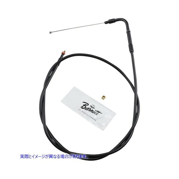 バーネット 131303001803  ドラッグスペシャリティーズ 0650-0932 06500932 STEALTH SERIES THROTTLE AND IDLE CABLES CABLE THROTTLE 56357-02+3  ...