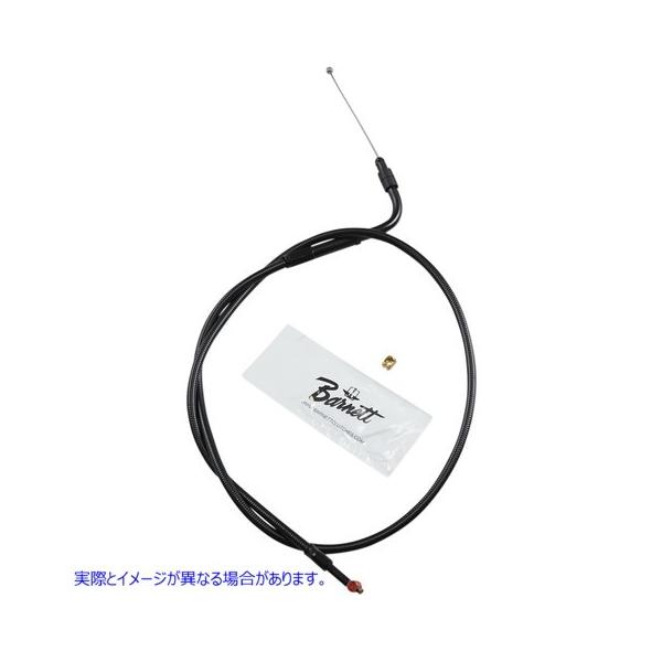 バーネット 1313030019  ドラッグスペシャリティーズ 0650-0934 06500934 STEALTH SERIES THROTTLE AND IDLE CABLES CABLE THROTTLE 56365-01  BARNETT