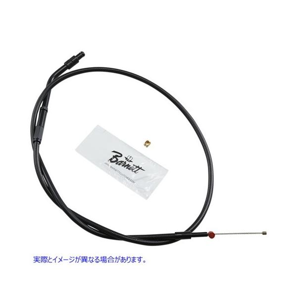 バーネット 1313030023  ドラッグスペシャリティーズ 0650-0942 06500942 STEALTH SERIES THROTTLE AND IDLE CABLES CABLE THROTTLE 56593-04  BARNETT