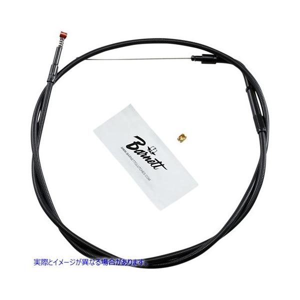 バーネット 131304004806  ドラッグスペシャリティーズ 0651-0595 06510595 STEALTH SERIES THROTTLE AND IDLE CABLES CABLE IDLE 56939-07A-6  BAR...