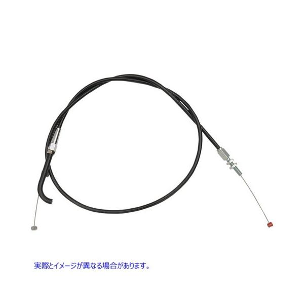 バーネット 101-85-40008-06  ドラッグスペシャリティーズ 0651-0808 06510808 STAINLESS STEEL CABLES CABLE IDLE VIC BLK+06  BARNETT