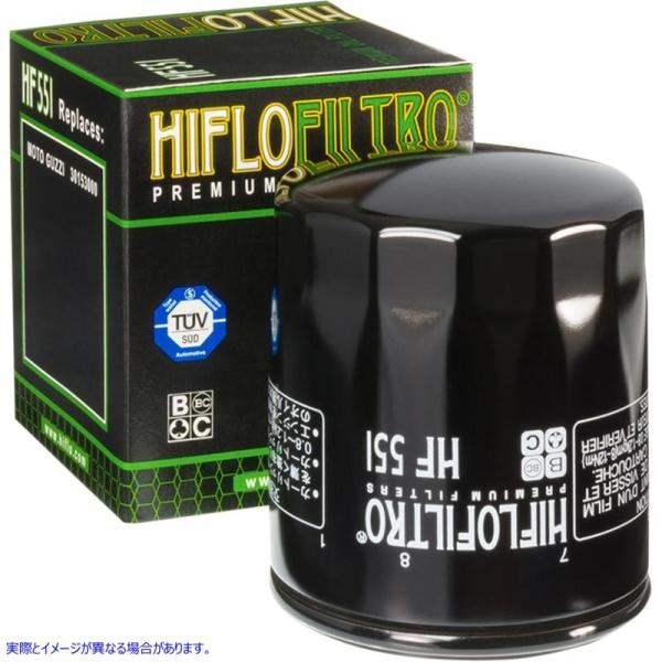 ハイフローフィルトロ HF551  ドラッグスペシャリティーズ 0712-0135 07120135 OIL FILTER APPLICATION CHART FLTR OIL MOTO GUZZI HF551  HIFLOFILTRO