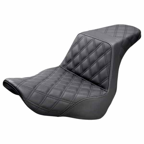 サドルマン 818-29-175  ドラッグスペシャリティーズ 0802-1040 08021040 Step-Up Seat ― Full Lattice Stitch Step-Up Seat - Full Lattice Stitch...