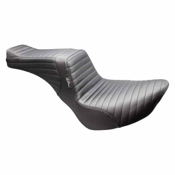 ラペラ LY-580PT  ドラッグスペシャリティーズ 0802-1536 08021536 Tailwhip Seat Tailwhip Seat - Pleated - Black - FLSL/FXBB '18-'23  LE PERA
