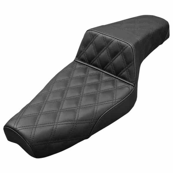 サドルマン 807-03-175  ドラッグスペシャリティーズ 0804-0719 08040719 Step-Up Seat ― Full Lattice Stitch Step-Up Seat - Full Lattice Stitch...