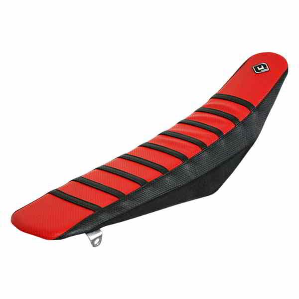 フルー・デザイン 15505  ドラッグスペシャリティーズ 0821-2580 08212580 Pro Rib Seat Cover Pro Rib Seat Cover - Red/Black - CRF '17-'21  FLU DE...