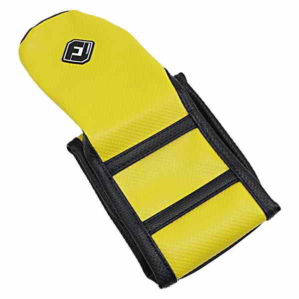 フルー・デザイン 45507  ドラッグスペシャリティーズ 0821-3107 08213107 Pro Rib Seat Cover Pro Rib Seat Cover - Yellow/Black - RM '18-'22  FLU ...
