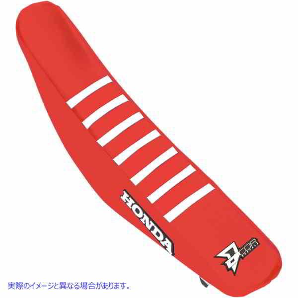 ディーコア・ビジュアルズ 30-10-151 08213113 0821-3113 シートカバー - レッド（ホワイトリブ入り） - CRF150R '07-'23 シートカバー - レッド/ホワイトリブ - CRF150R 07-23 シ...