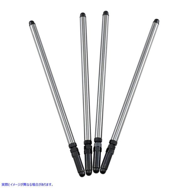 アンドリュース 292085  ドラッグスペシャリティーズ 0928-0021 09280021 Adjustable Pushrod Kit Adjustable Pushrods - Steel - XL  ANDREWS