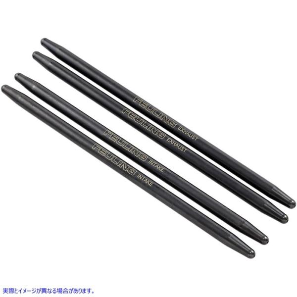 フューリング・パーツ 4073  ドラッグスペシャリティーズ 0928-0102 09280102 HP+ One Piece Pushrods HP+ Pushrods - +.030 - Twin Cam  FEULING PARTS