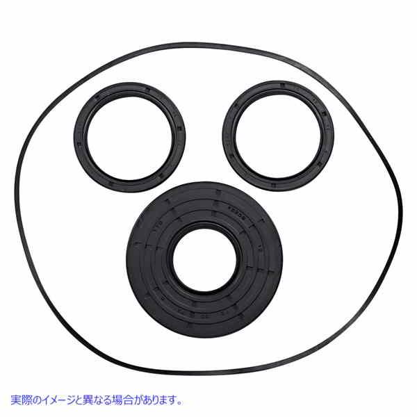 ムース・オフロード 25-2108-5  ドラッグスペシャリティーズ 0935-1058 09351058 Differential Seal Kit Differential Seal Kit - Polaris - Front  MOO...