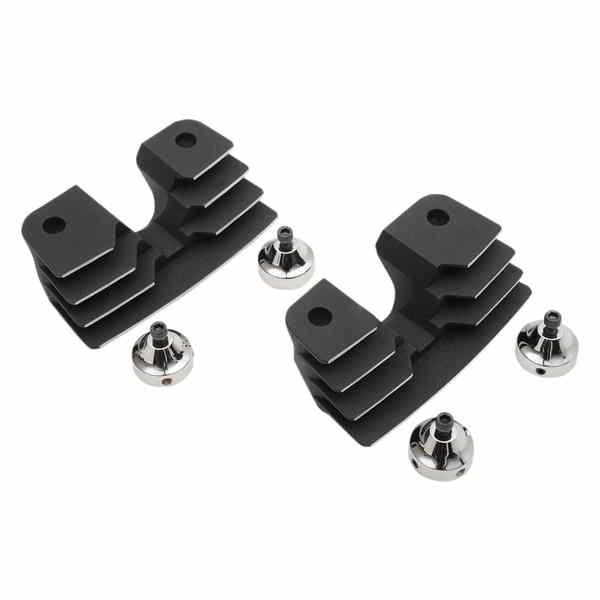 ドラッグスペシャリティーズ 0940-1313  ドラッグスペシャリティーズ 0940-1313 09401313 Spark Plug/Head Bolt Cover Spark Plug Cover - Black - Twin Cam...