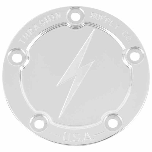 スラッシン サプライ TSC-3026-2 09401716 0940-1716 ポイントカバー - ディッシュ型 - ポリッシュ仕上げ - 5穴 - ツインカム ポイントカバー - ディッシュ - ポリッシュ - 5穴 - ツインカム ポ...
