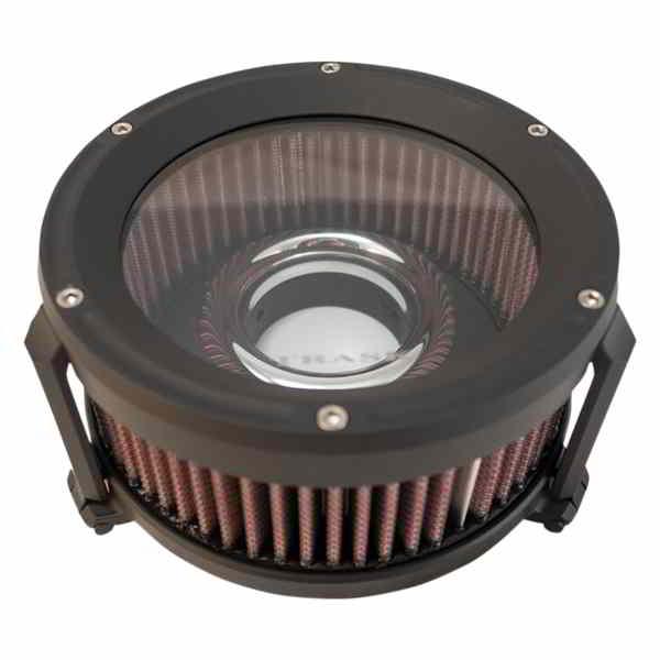 トラスク TM-1023BK 10102268 1010-2268 アサルトチャージ ハイフローエアクリーナー - フラットブラック AIR CLEANER ASLT BK 17+FL Assault Charge High-Flow Ai...