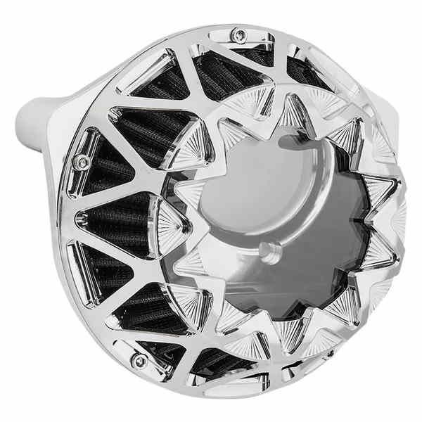 アレンネス 600-048  ドラッグスペシャリティーズ 1010-2823 10102823 Crossfire Air Cleaner Crossfire Air Cleaner - Chrome  ARLEN NESS