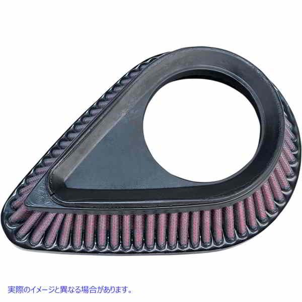 パフォーマンスマシーン (PM) 0206-0154  ドラッグスペシャリティーズ 1011-4617 10114617 Replacement Jet Air Cleaner Filter Filter Replacement - Jet...