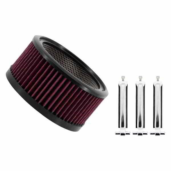 トラスク TM-1020-BPCH  ドラッグスペシャリティーズ 1011-4661 10114661 Big Power Filter Kit Big Power Filter Kit - Chrome  TRASK
