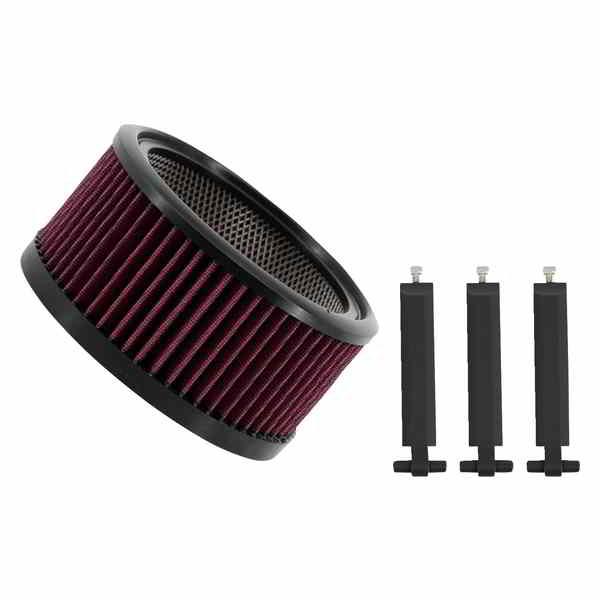 トラスク TM-1020-BPBK  ドラッグスペシャリティーズ 1011-4662 10114662 Big Power Filter Kit Big Power Filter Kit - Black  TRASK